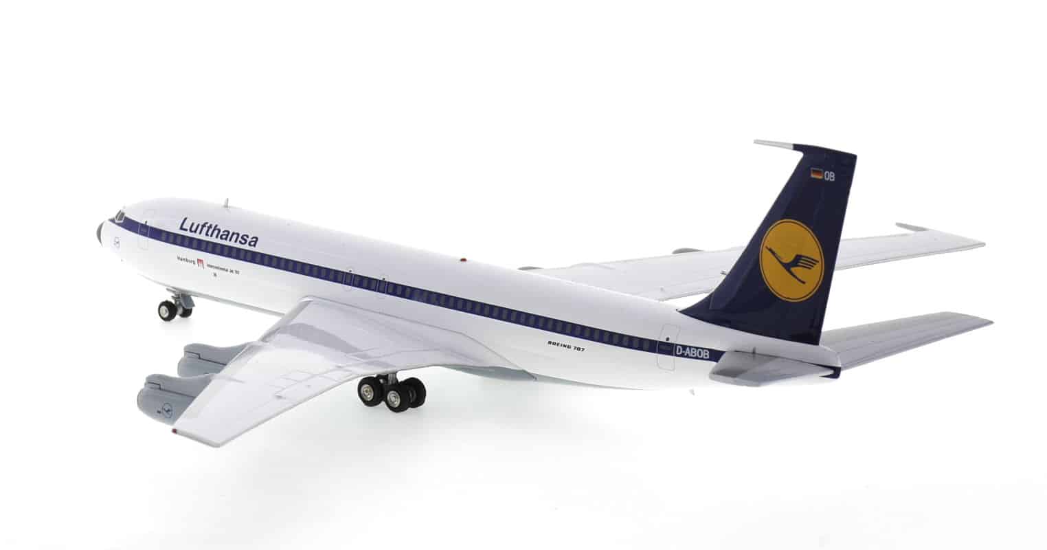 B707-430 Lufthansa D-ABOB 1/200 Diecast - JF-707-4-003