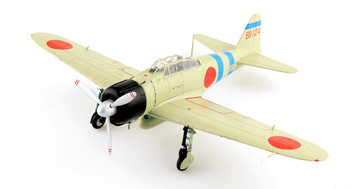 A6M2 Zero Hiryū Hikōkita IJNAS - 1/48 Diecast - HA8811