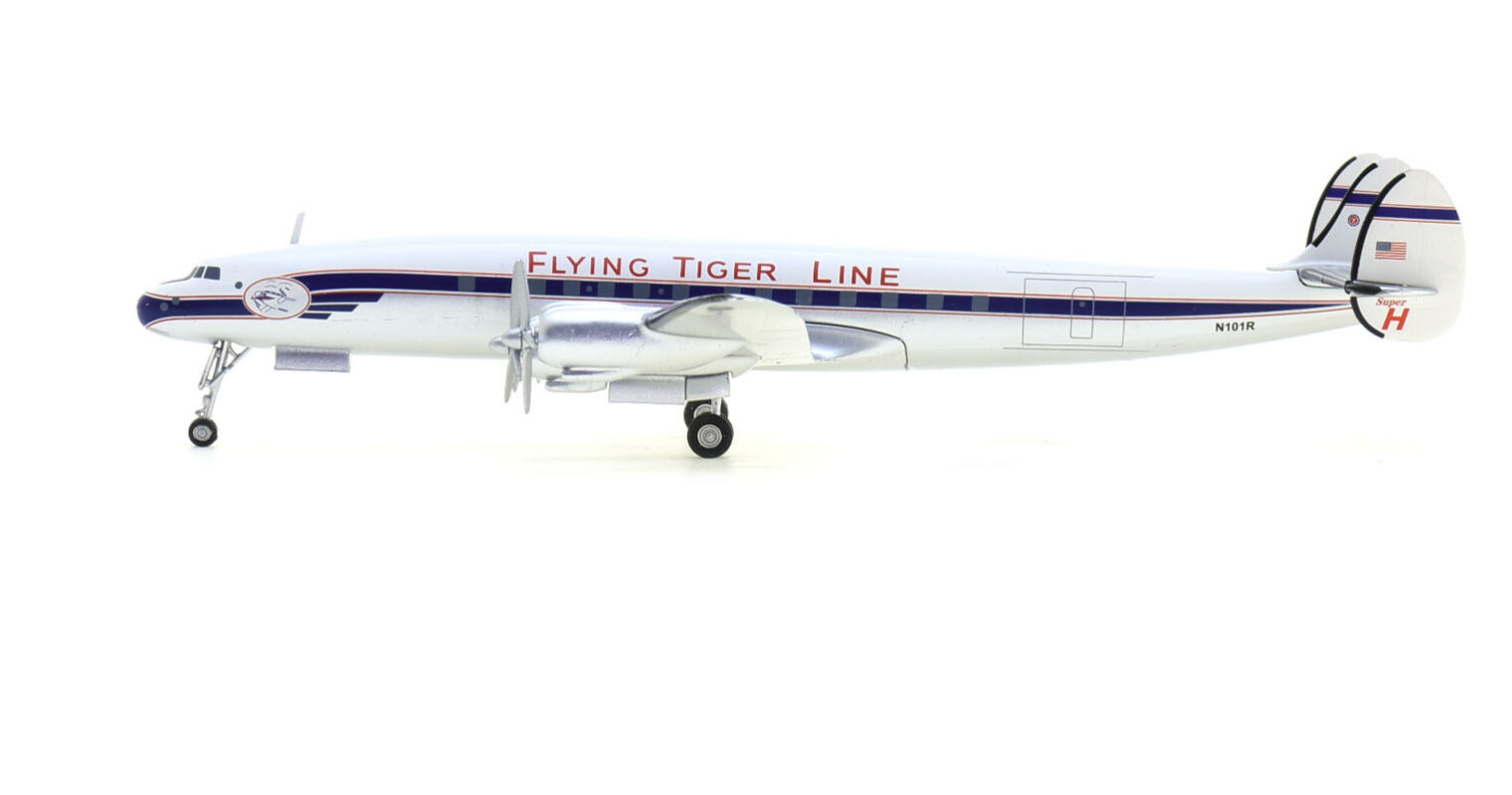 L-1049H Constellation Flying Tiger 1/200 Diecast - WM211294B