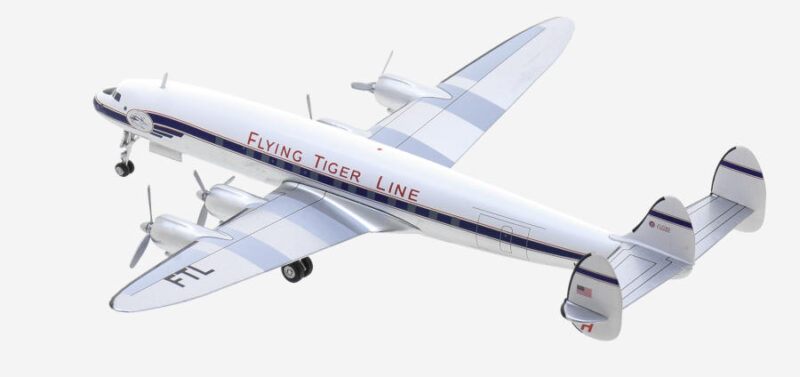 L-1049H Constellation Flying Tiger 1/200 Diecast - WM211294B