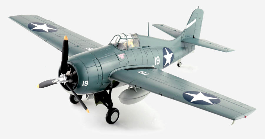 F4F-4 Wildcat Vejtasa VF-10 USN 1/48 Diecast - HA8910