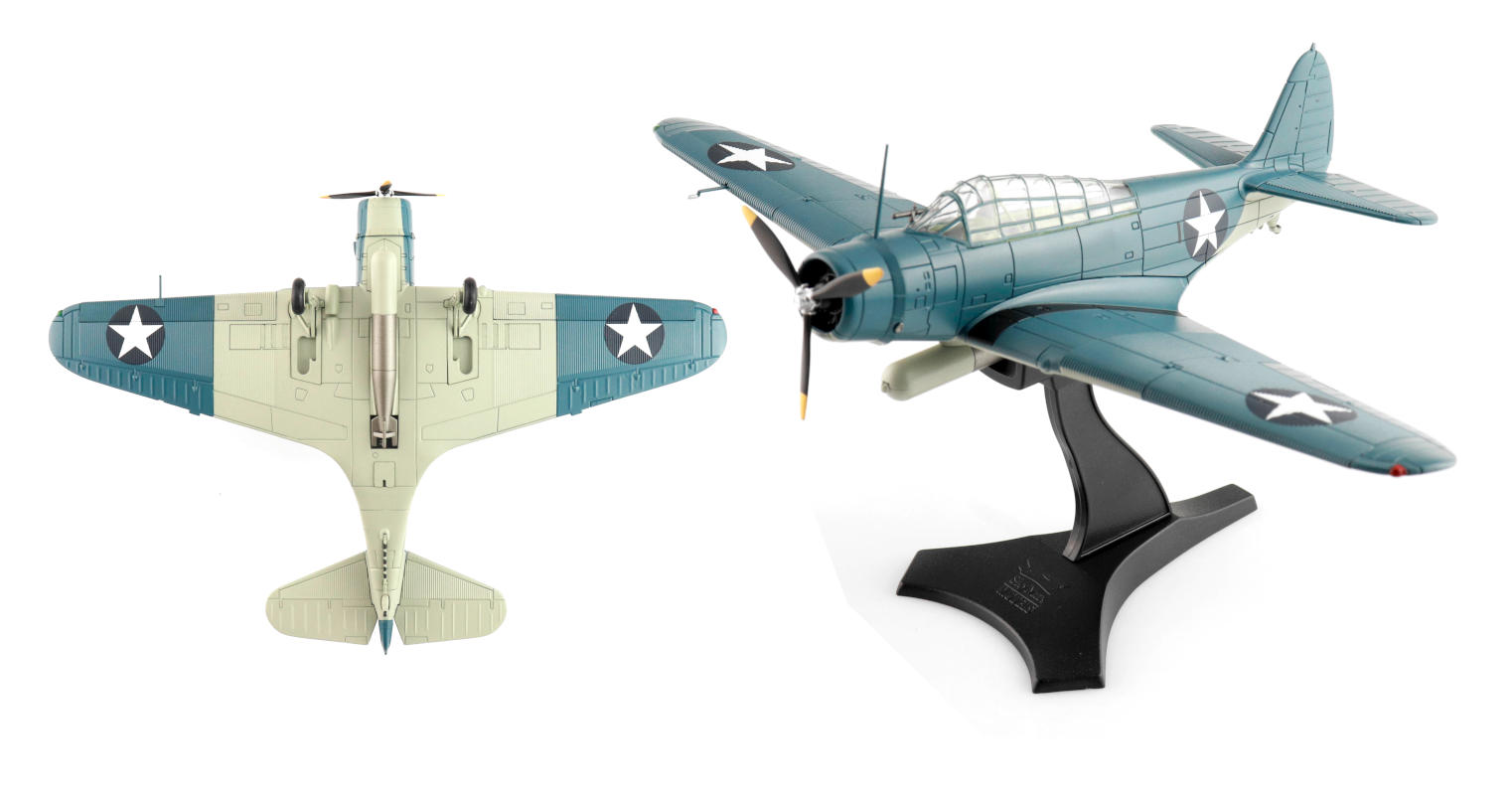 Precision Diecast Model Airplanes Douglas TBD Devastator 1/72 Scale ...