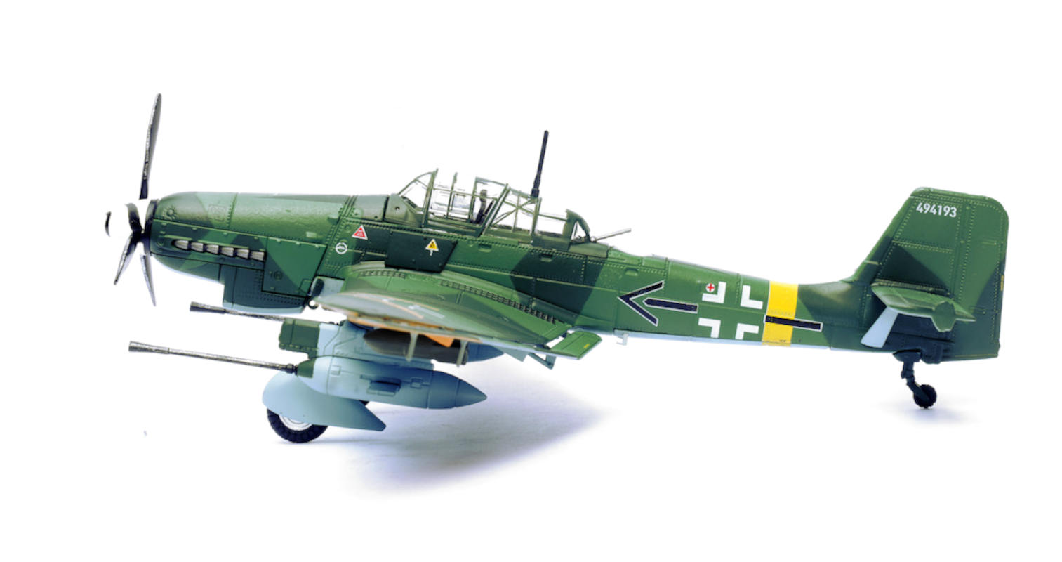 Ju-87 G Stuka Rudel Luftwaffe 1/72 Diecast - 14647PB