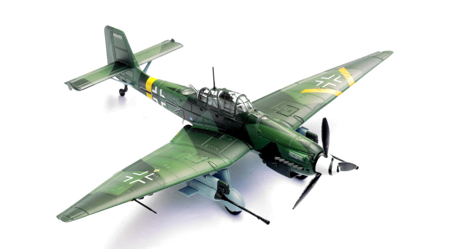 Ju-87 G Stuka Rudel Luftwaffe 1/72 Diecast - 14647PB